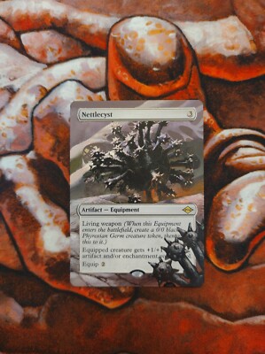 Magic the Gathering Nettlecyst #2 Hand Painted Unique Custom MTG Alter ...