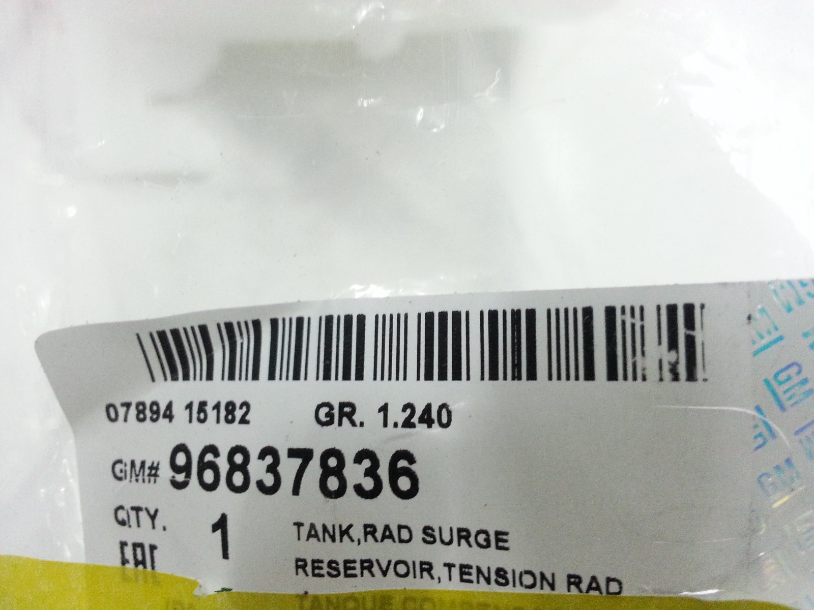 Chevrolet 96837836 for sale online | eBay