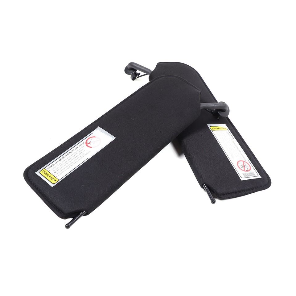 For 1997-2004 Corvette C5 Sun Visors Sunvisor with Vanity Mirrors Pair ...