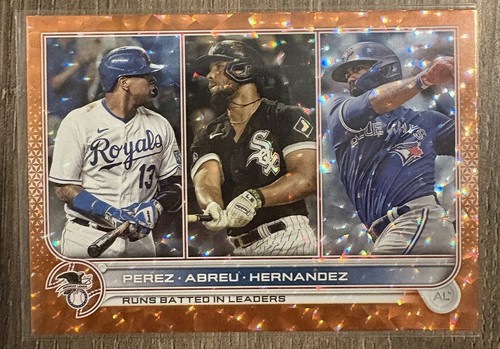 2022 Topps Series 1 - League Leaders José Abreu, Salvador Perez ...