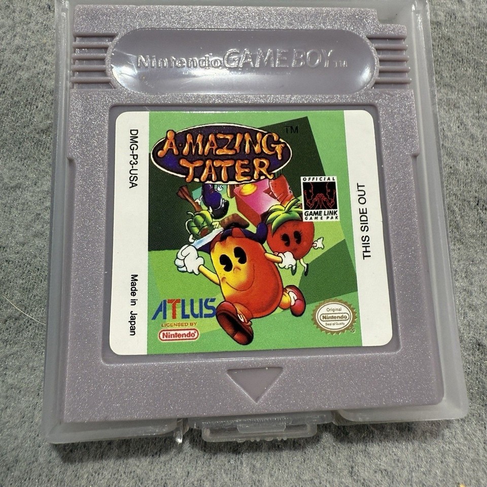 🔥 NEW Amazing Tater Game Boy Color Advance GBC GBA Cartridge TESTED ...