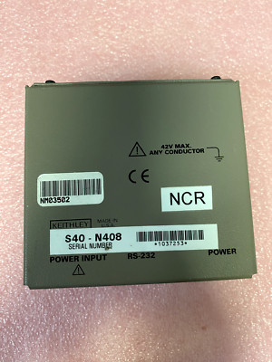 Keithley S40-N408 (7999-5) RS-232 Relay Controller Assembly with Power ...