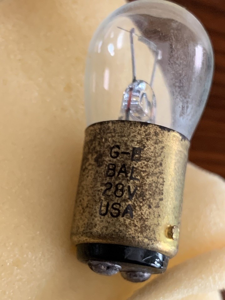 BAL 28V .68A Photo Projection LIGHT BULB Studio LAMP Projector GE 39067 ...