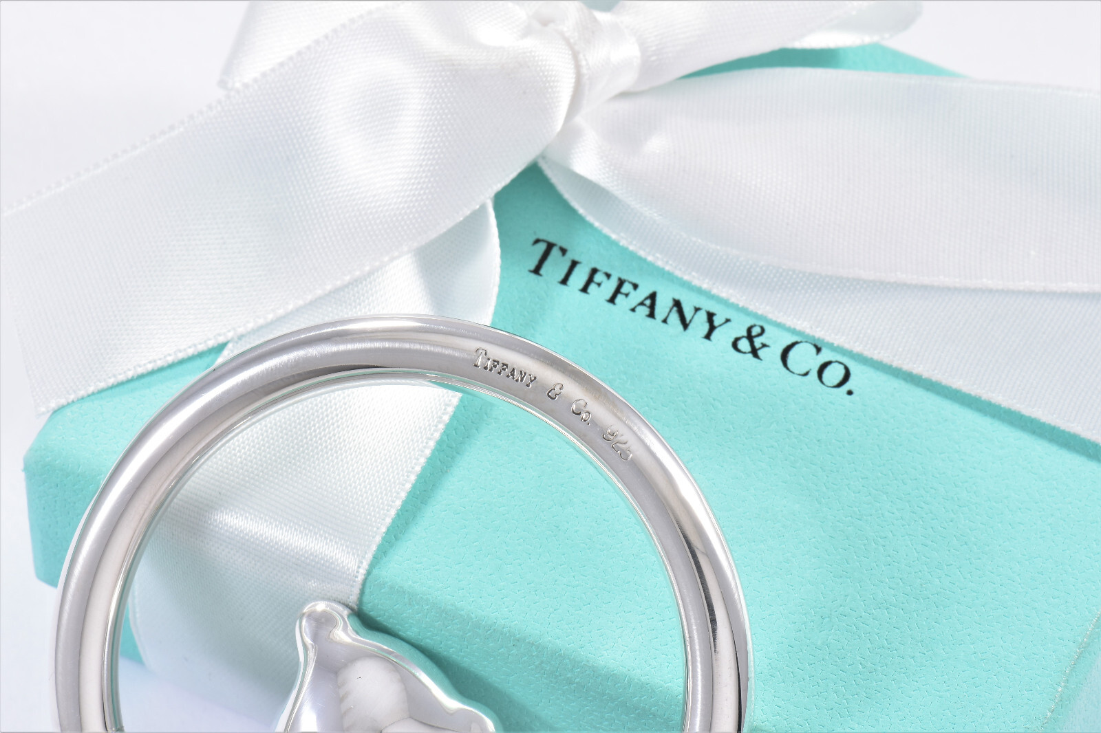 Tiffany & Co Silver Teddy Bear Baby Rattle Teether Sp… - Gem