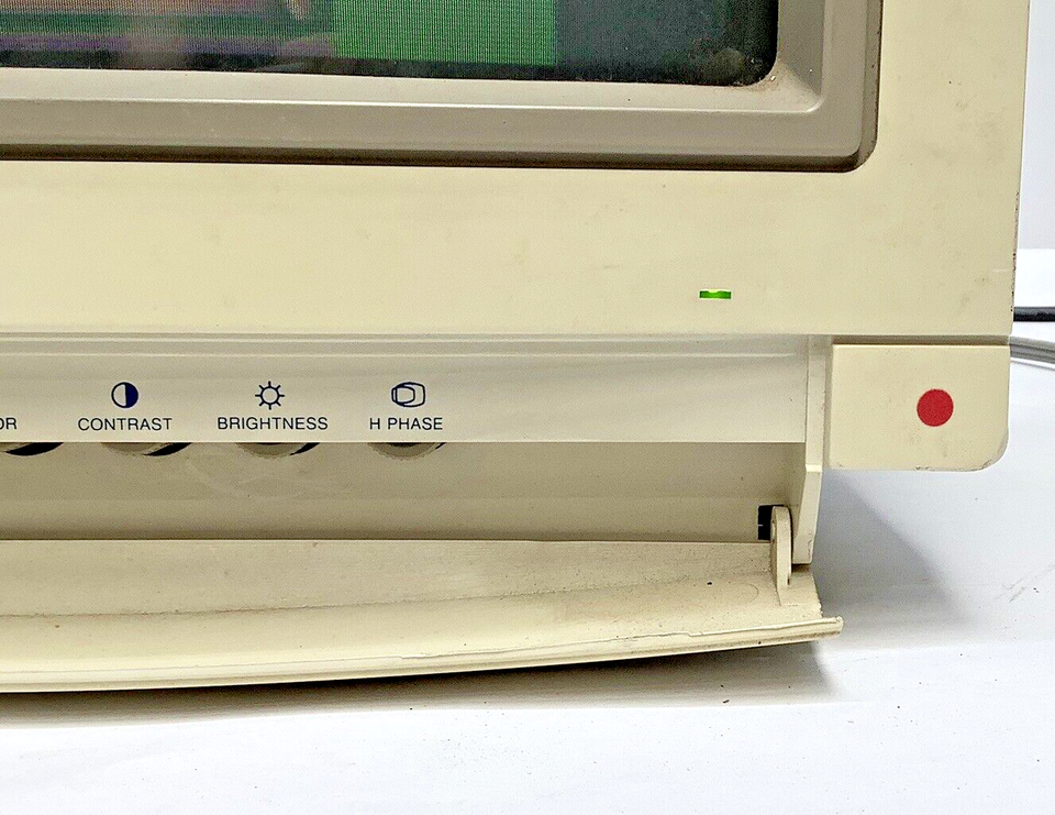 Commodore 1084S-D1 Monitor - VINTAGE 1992 WORKING *READ FULLY PLEASE ...