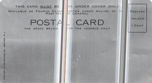 DETROIT Michigan TIN postcard steamer Tashmoo Hurlbut gate Water works ...