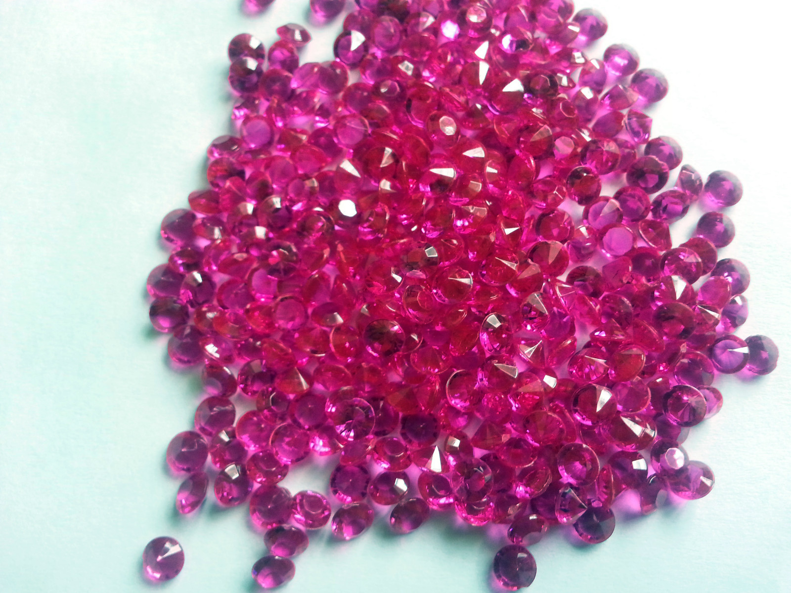 Decor Diamante 6mm Stones Gems Crystals Wedding Party Table Confetti ...