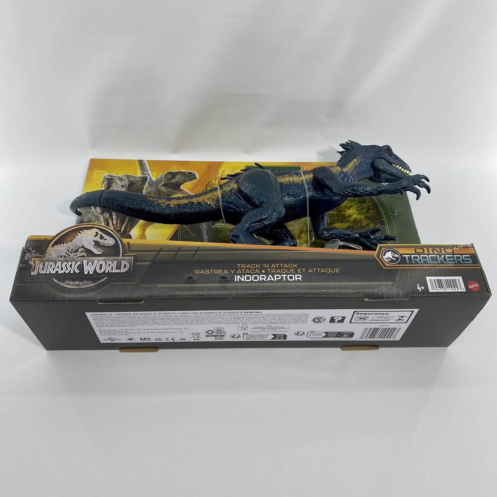 Jurassic World Indoraptor Track 'N Attack Dino Tracker Dinosaur NEW ...