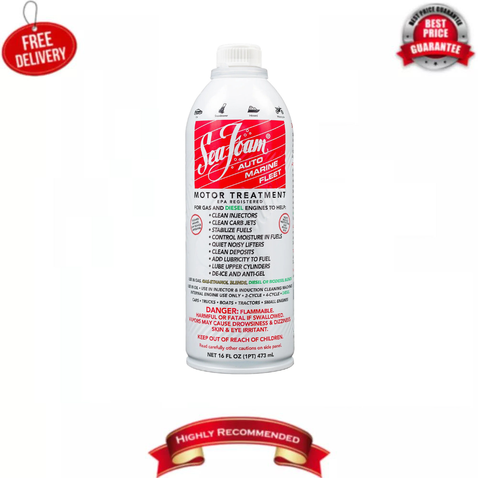 Sea Foam SF-16 Motor Treatment for Gas and Diesel Engines 16 oz. ( 1 ...