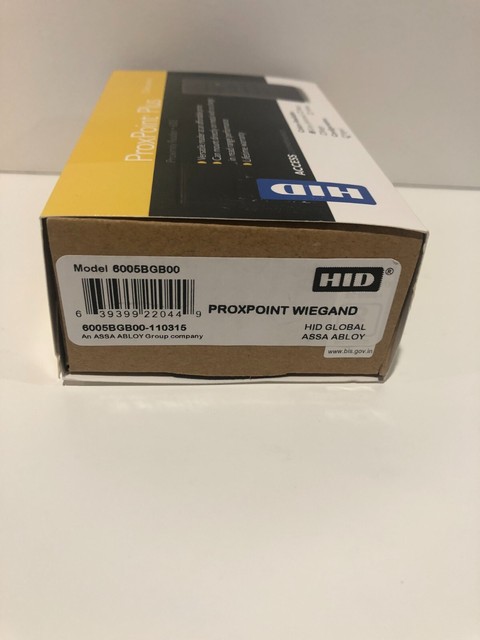 HID ProxPoint Plus 6005 Proximity Card Reader (6005BGB00) for sale ...