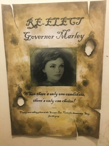 Monkey Island - Re-Elect Governor Marley Campaign Poster/Decoration ...