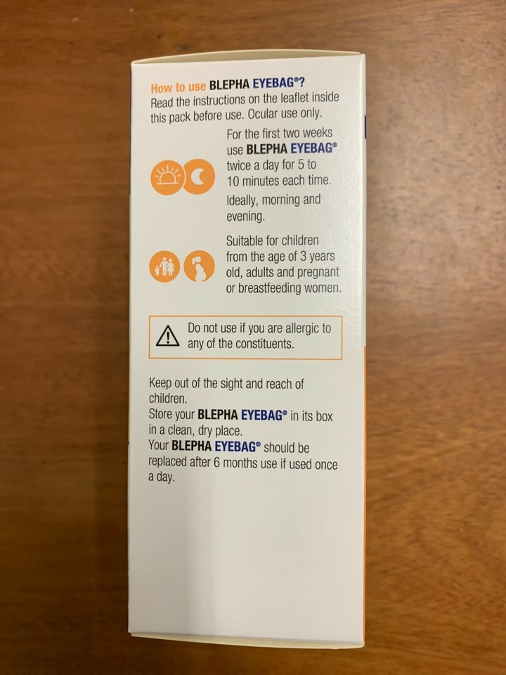 Blepha EyeBag (formally MGD Rx The EyeBag) for dry eye and blepharitis ...