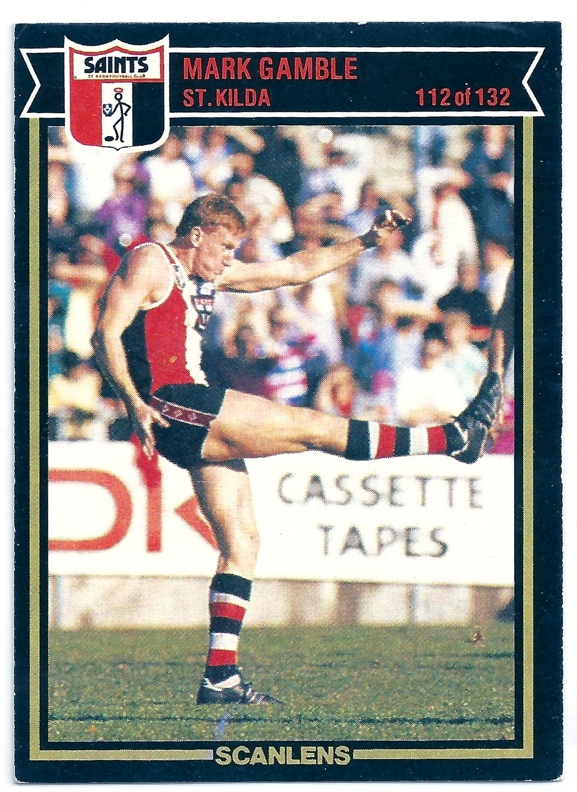 1987 Scanlens (112) Mark GAMBLE St.Kilda "" | eBay Australia