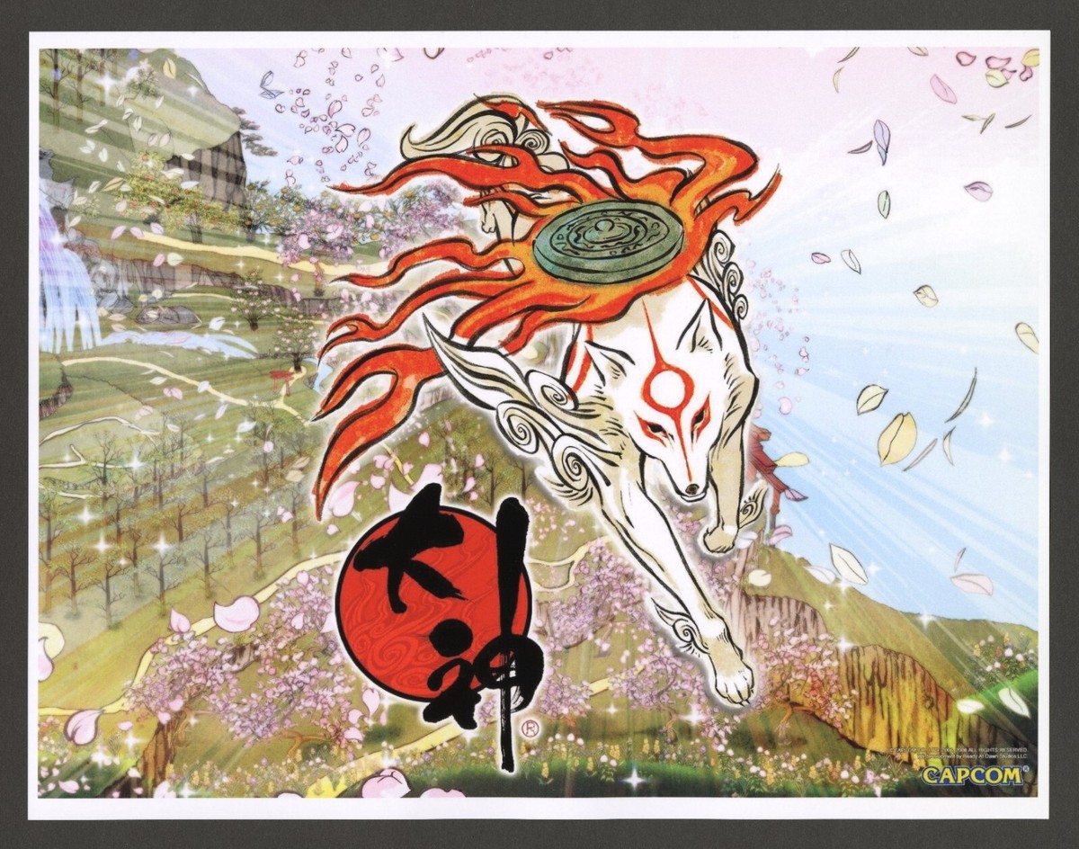 Okami Hd Logo Okami HD Video Game For The Sony PlayStation 4