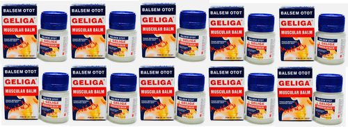 10 box Geliga Muscular Balm Relieve Muscle Neck Joints Pain 20g Express ...