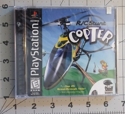 R/C Stunt Copter by Shiny (Sony PlayStation 1, PS1, 1999) New, Sealed ...