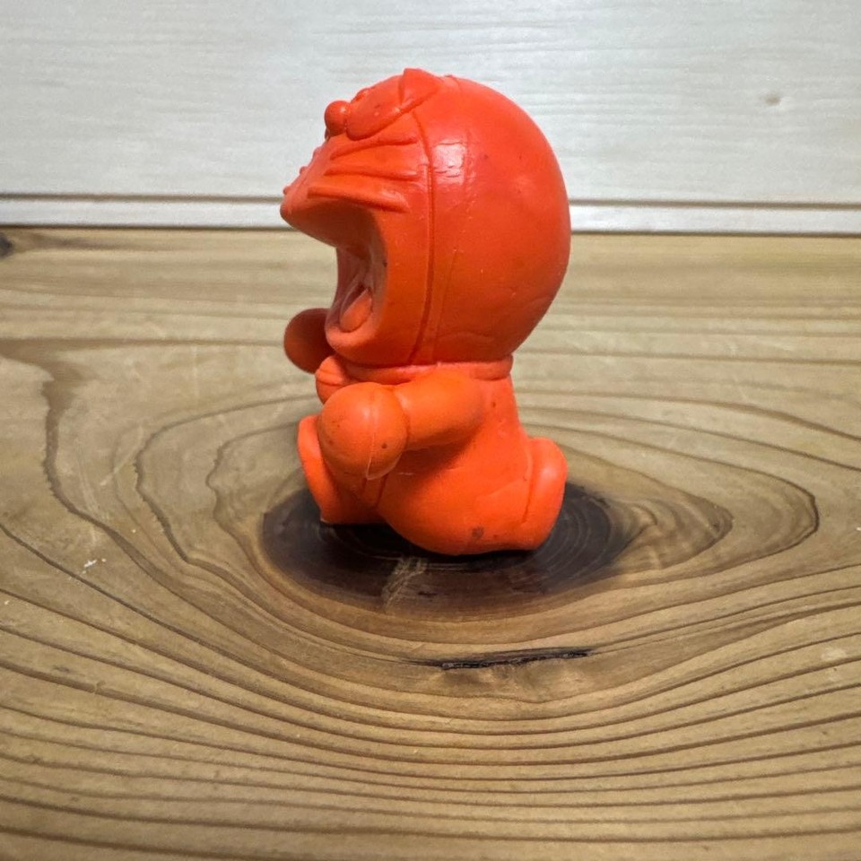 Doraemon Eraser Figure Orange Retro Showa 1990s Vintage Rare | eBay