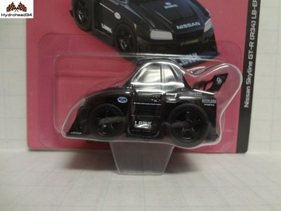 Mini GT Qube Carz Nissan Skyline GT-R R34 LB-ER34 Super Silhouette blk Qubecarz | eBay