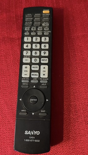 Sanyo GXEA LCD TV Original Remote Control | eBay