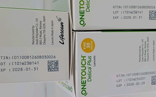 ONE TOUCH DELICA PLUS 30 GAUGE OR 30G LANCETS (3 Boxes of 100) New ...