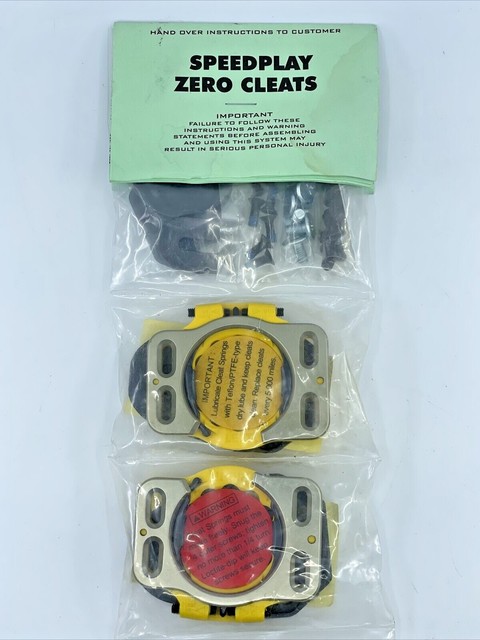 Speedplay Zero V2 Cleats Includes Plates Adapter and Screws for sale ...