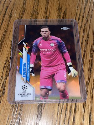 2020 Topps Chrome Orange Sapphire Edition #89 Ederson 16/50 | eBay