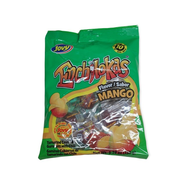 2 Jovy Enchilokas Mango Tamarind Tamarindo Gummies Chili Candy 5.29 Oz ...