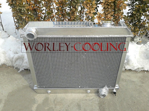 Aluminum Radiator for chevy 1963-66 C10/C20 / 1964-66 C30/K10/K20 Pick ...