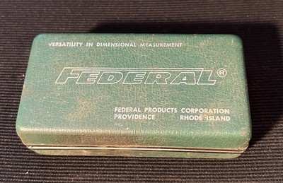Indicators - Federal Testmaster Dial Test Indicator