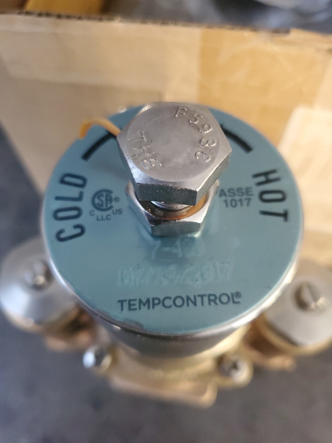Symmons 7-400 Chrome Tempcontrol Mixing Valve for sale online | eBay