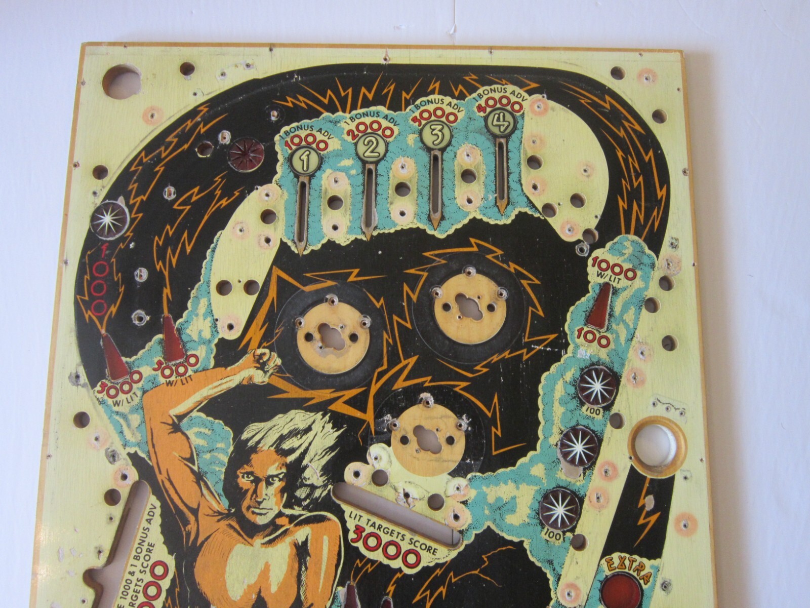 Very Rare Original Williams 1979 Flash Pinball Playfield | eBay