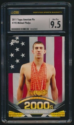 Michael Phelps 2011 Topps American Pie #192 csg 9.5 Rookie | eBay