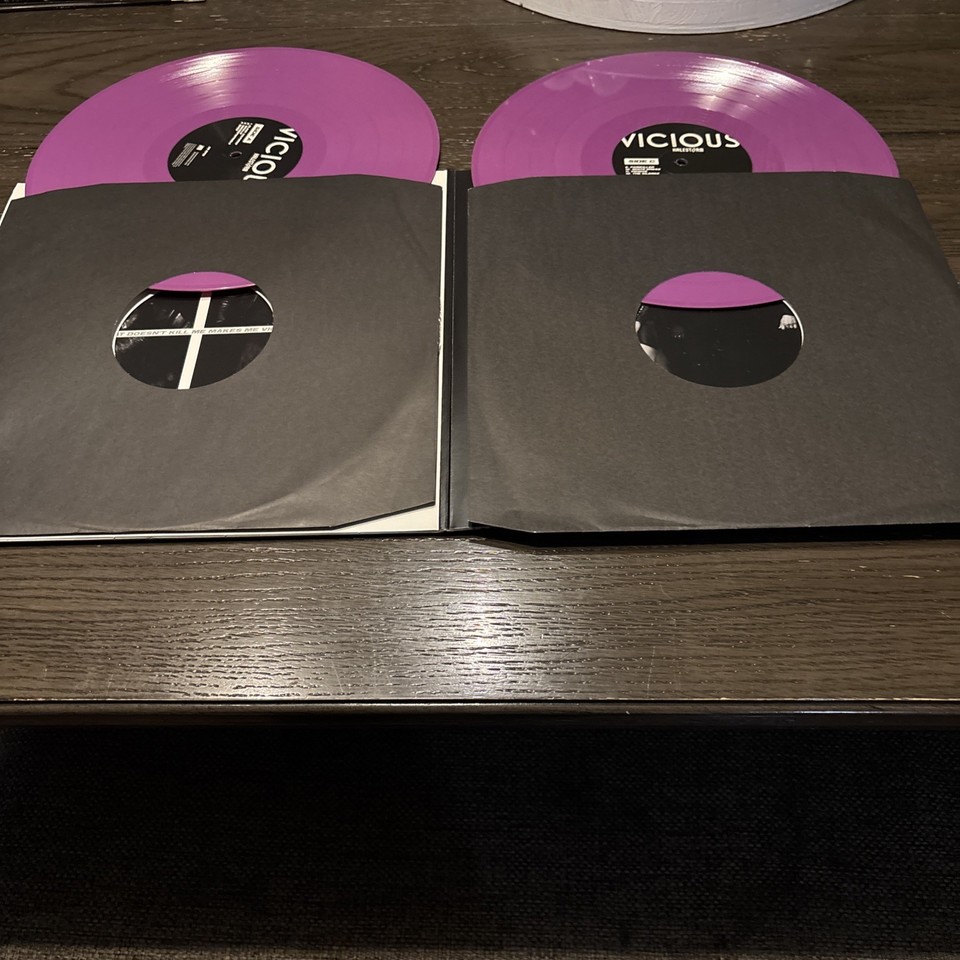 Halestorm Vicious Limited 2x Purple Vinyl LPS Lenticular Cover OOP RARE ...
