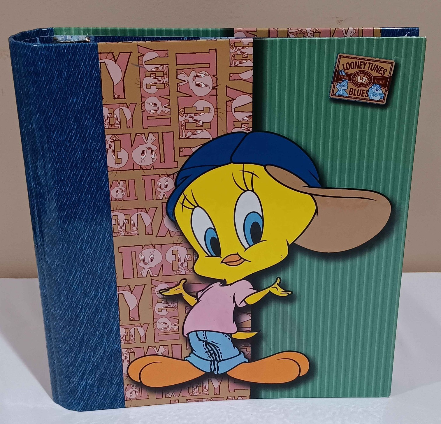 Vintage 1997 Looney Tunes Tweety Bird W Baseball Cap Stuart Hall School ...