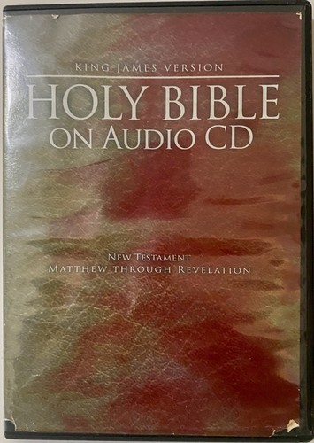 Holy Bible New Testament on Audio CD - King James Version 877694006478 ...