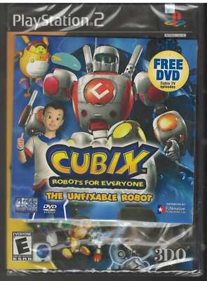 Cubix Robots for Everyone PS2 (Brand New Factory Sealed US Version ...