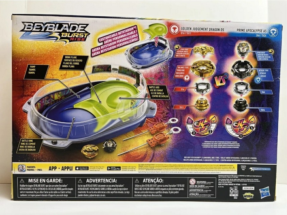Beyblade Burst Rise Hypersphere Vortex Climb Battle Set New in Box ...