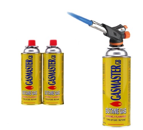 BLOW TORCH BUTANE FLAMETHROWER BURNER WELDING AUTO IGNITION SOLDERING ...