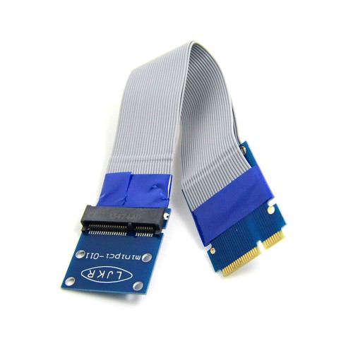 Mini PCI Express PCI-e Card Cable Male to Female Extension FFC Mini ...