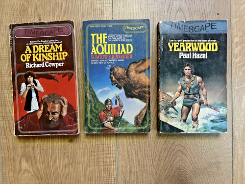 Timescape Sci Fi Book LOT, Aquilad, Yearwood, A Dream of Kinship ...