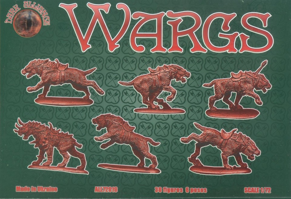Alliance 1/72 72019 Wargs (Fantasy Series) (30 Wargs, 6 Poses) | eBay