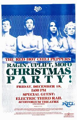 RED HOT CHILI PEPPERS CONCERT DENVER 1987 POSTER | eBay