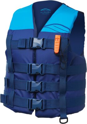 Slippery Hydro Nylon Life Vest Navy/Blue 2XL/3XL | eBay