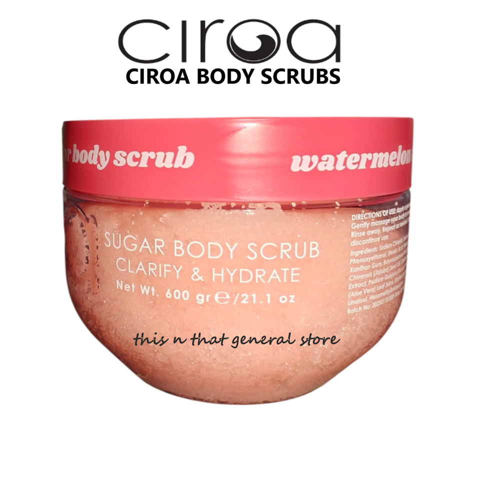 NEW BUY 1 GET 1 50% OFF CIROA Body Scrubs Manuka Honey Almond Milk ...