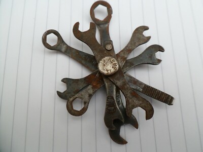 Vintage Tool Boxed linco Leaved Magneto Spanner Set Feeler Gauge ...