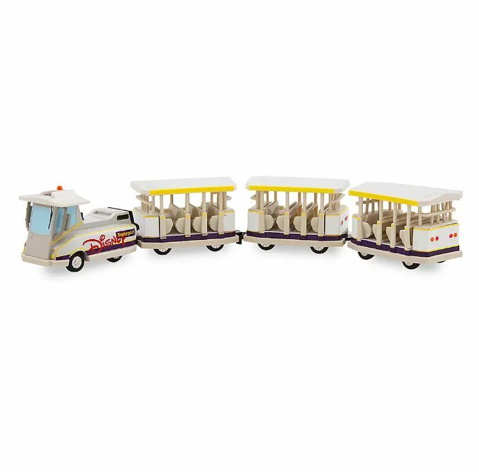 Disney Parks Tram Car Parking Lot Toy Playset Die Cast NEW | eBay