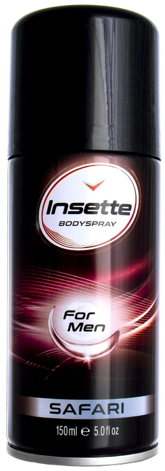 INSETTE DEODORANT BODY SPRAY MENS 150ML DARK ATTRACTION SAFARI OCEAN ...