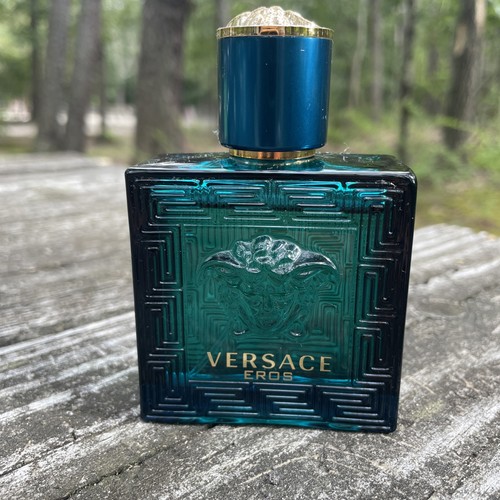 Versace Eros by Gianni Versace 50 ml 1.7 oz EDT Cologne for Men Almost Full READ | eBay
