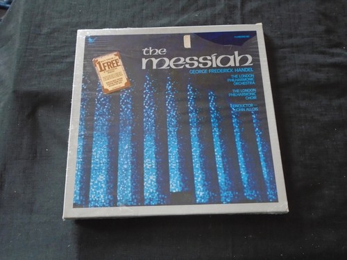 HANDEL, The Messiah John Alldis London Phil USA New Sealed 4LP Box Set ...