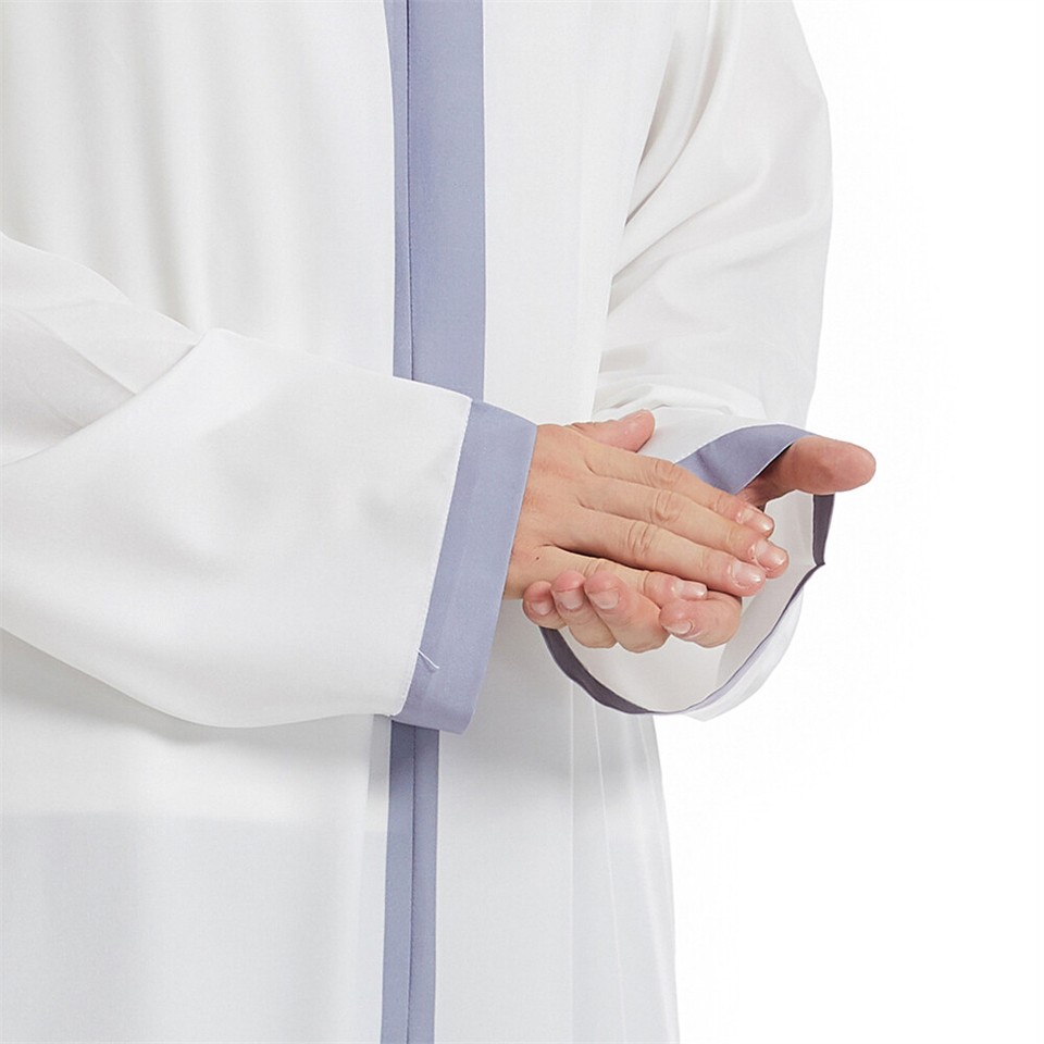 Moroccan Hooded Thobe Thobes Hood Hoodie Mens Arab Saudi Robe Dishdash ...